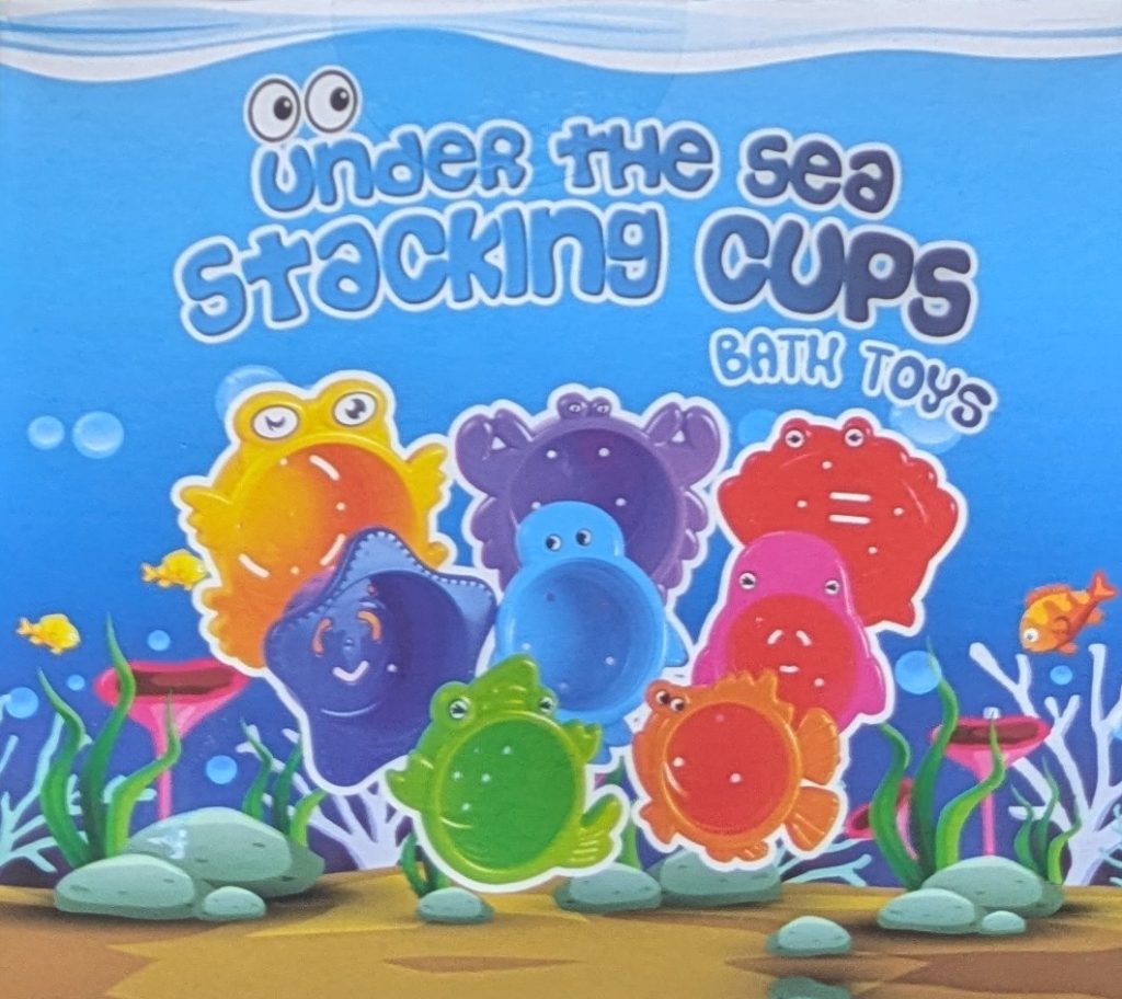Gift: Under The Sea Stacking Cups Bath Toys | Professional Book Fairs